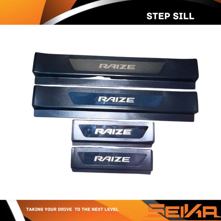 Toyota Raize 2021-2024 Side step Sill / Door Sill Plate, Toyota Car ...