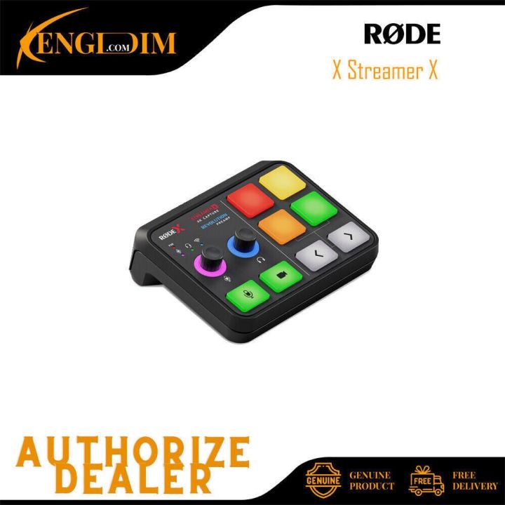 RODE X Streamer X Audio Interface and Video Streaming Console | Lazada