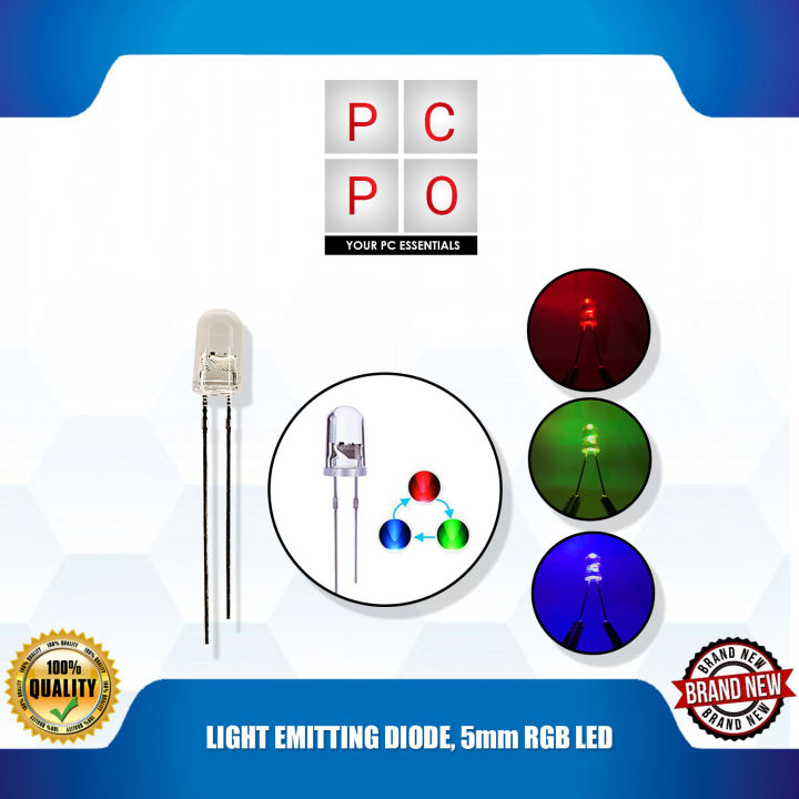 LIGHT EMITTING DIODE, 5mm RGB LED | Lazada PH