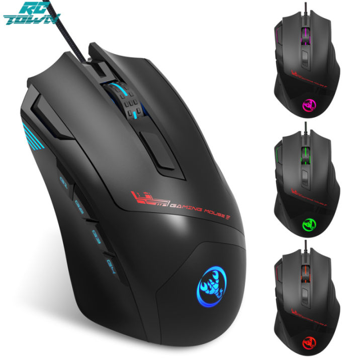 9d Macro Programming Gaming Mouse Rgb Luminous 7200dpi Backlight