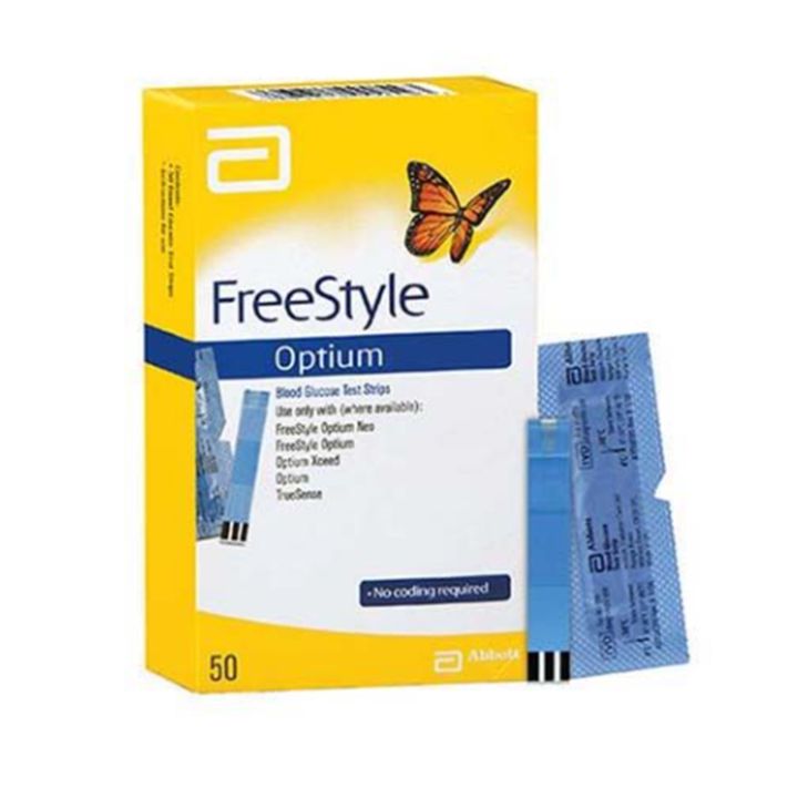 FreeStyle Optium Test Strips (50pcs Per Box) | Lazada PH