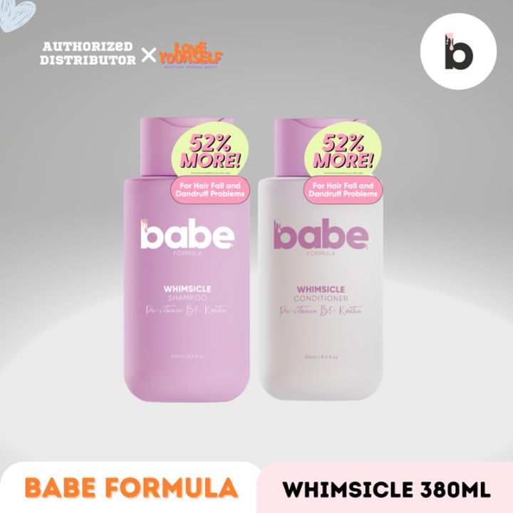 Babe Formula Whimsicle Shampoo and Conditioner for Frizzy Dandruff ...