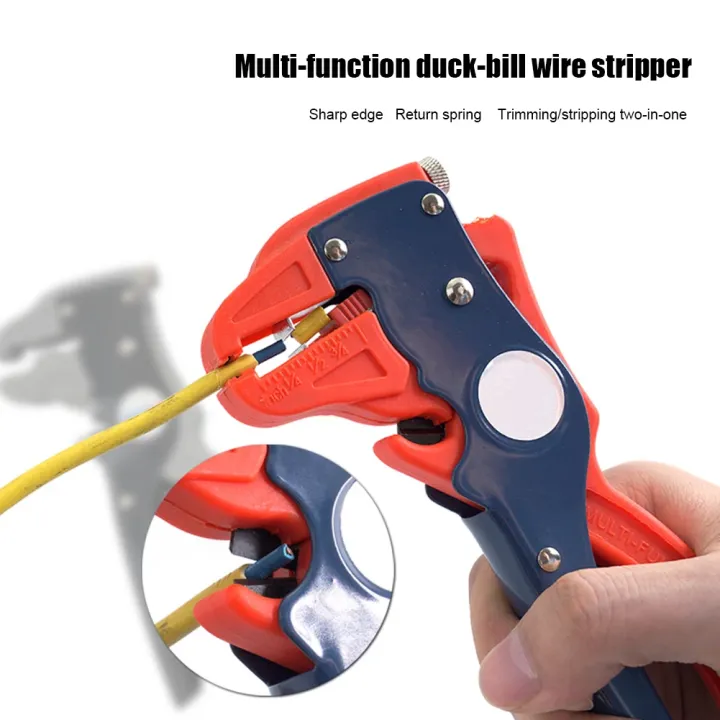 Tang Pengupas dan Pemotong Kabel Listrik 2in1 / Alat Pembuka Kulit ...