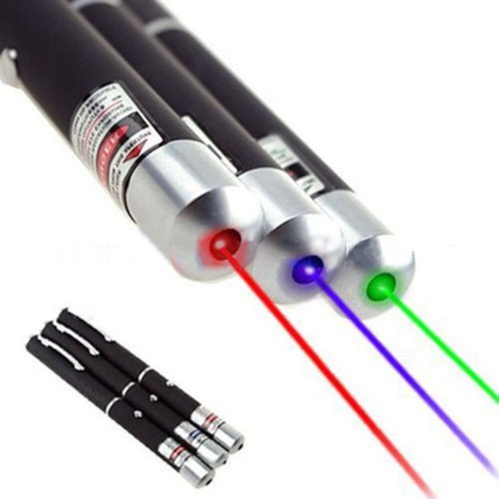 5MW 650Nm Green Laser Pen Black Strong Visible Light Beam Laserpointer ...