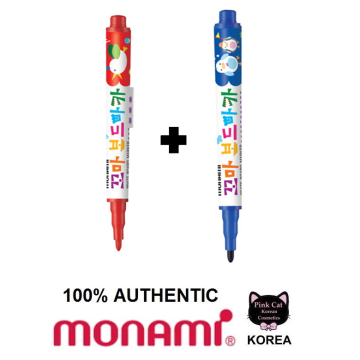 MONAMI White Board Mini Marker 2pcs | Lazada PH