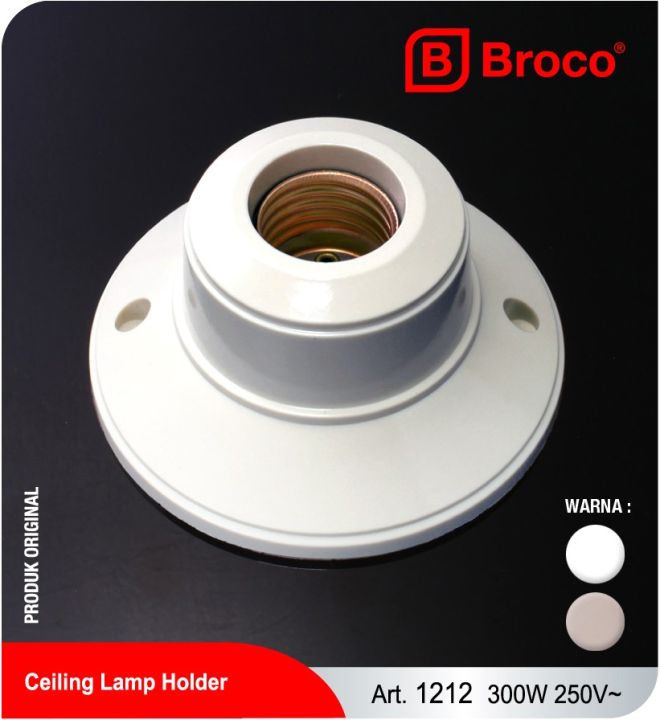 BROCO FITING LAMPU PLAFON 1212 | Lazada Indonesia