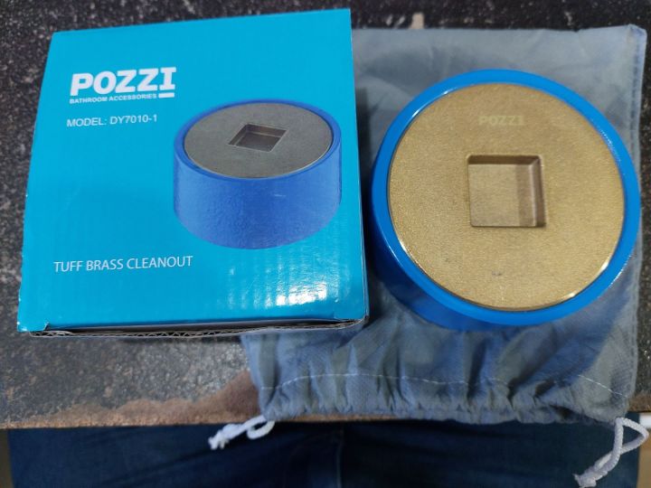 POZZI Brass Clean Out High 4" Diameter , 2" Height / Packet Bushing ...
