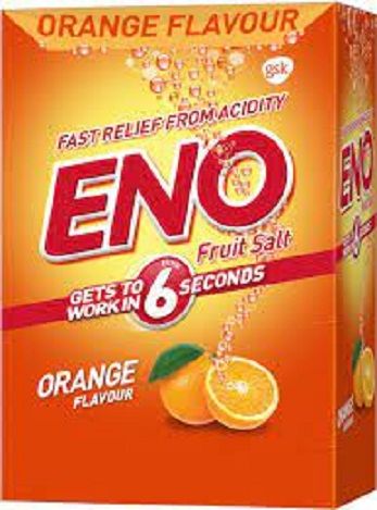 ENO Orange Flavour Fruit Salt 30 Sachets x 5g 150g {Made in India ...