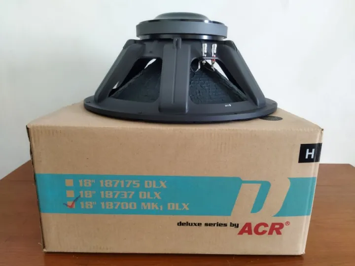 SPEAKER ACR 18 INCH DELUXE 18700 KEKUATAN 600-1200 WATT | Lazada Indonesia