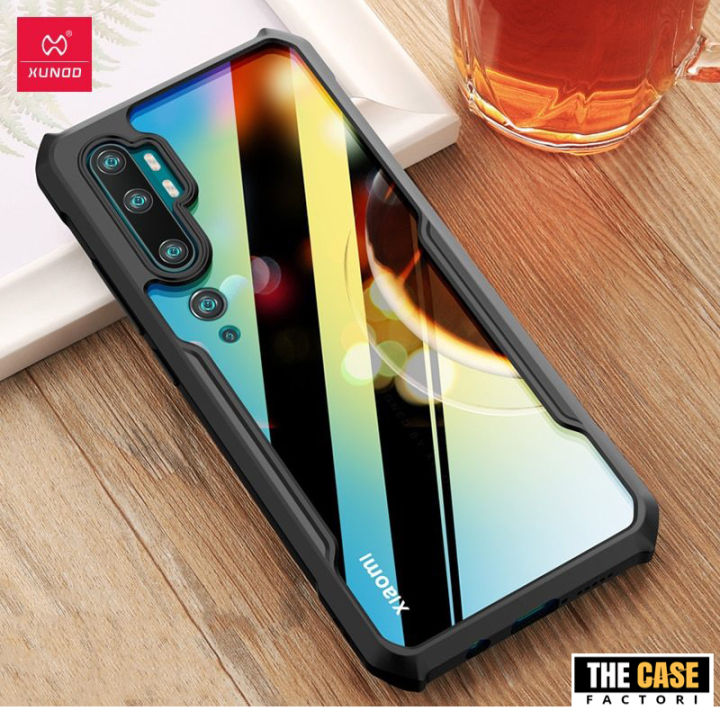 Xundd Beatle Clear Hybrid Shock Proof Armor Case for Xiaomi Mi Note 10 Pro / CC9 Pro | Lazada PH