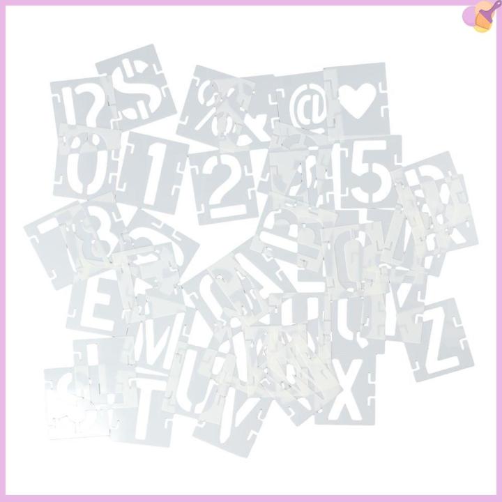 COPFER 2/3/4/5นิ้ว ลายฉลุตัวอักษร ใหญ่มากๆ ตัวเลขสำหรับรถยนต์ แม่แบบ ...