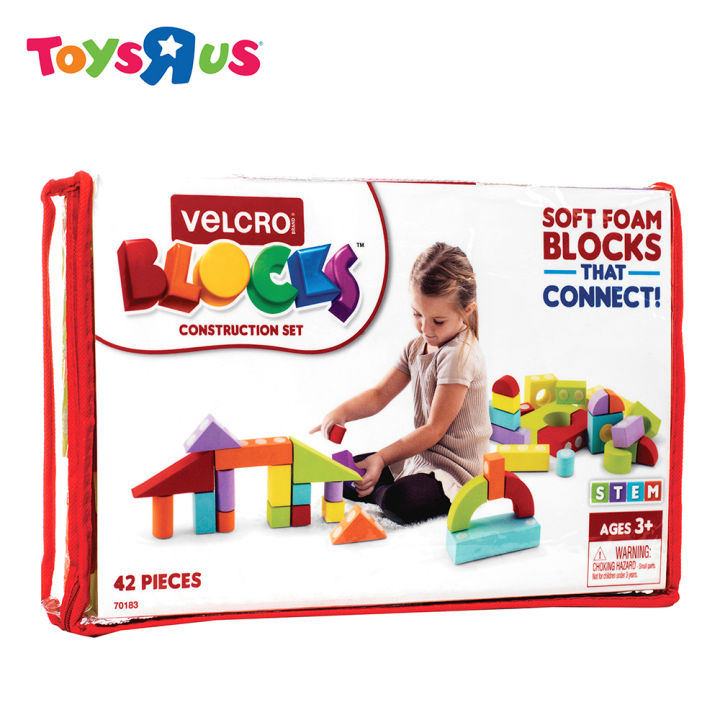 Velcro Soft Foam Blocks Construction Set Building Blocks | Lazada PH