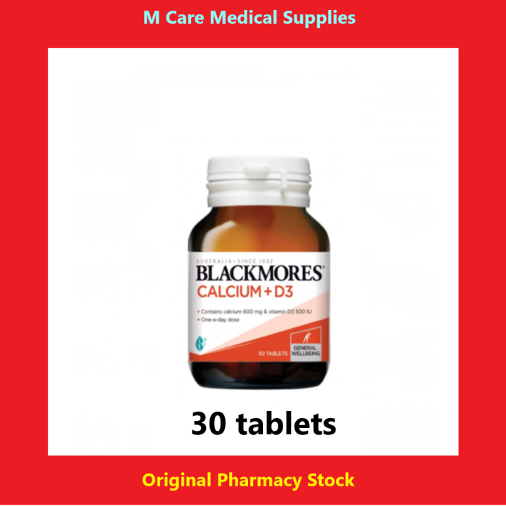 Blackmores Calcium + D3 - 30 tablets | Lazada