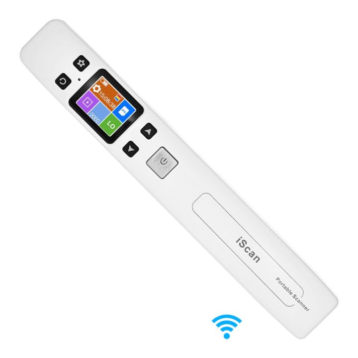 ISCAN Wi-fi 1050 DPI High Speed Portable Wand Document Images Scanner ...