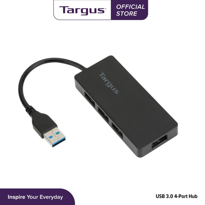 USB HUB 3.0 4-Port Targus [ACH154AP] | Lazada.co.th