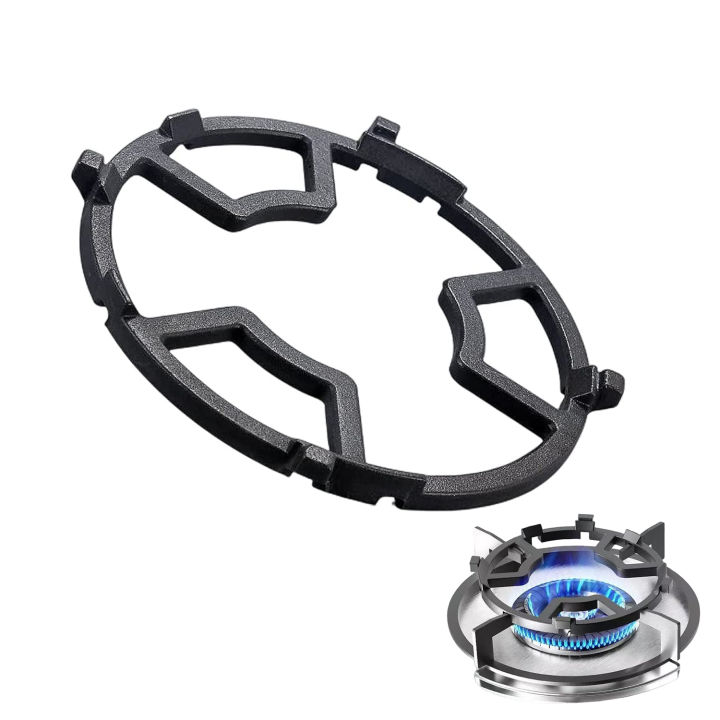 Gas Stove Accessories Black Cast Iron Stove Trivets for Kitchen Wok ...