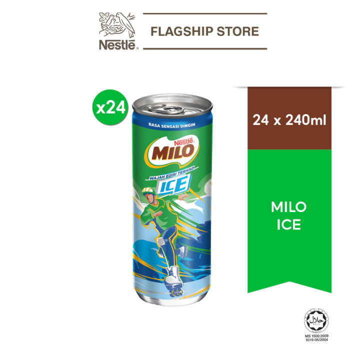 NESTLÉ MILO® ICE CAN 240ml Bundle of 24 Cans (Carton) | Lazada