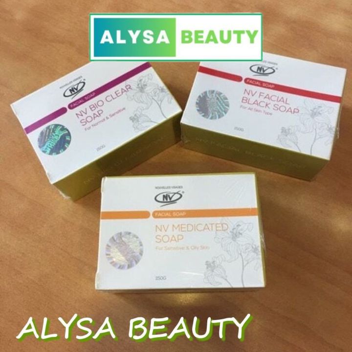 🔥💕Nouvelles Visages SABUN Facial Black Soap NV/Medicated Soap NV/Bio ...