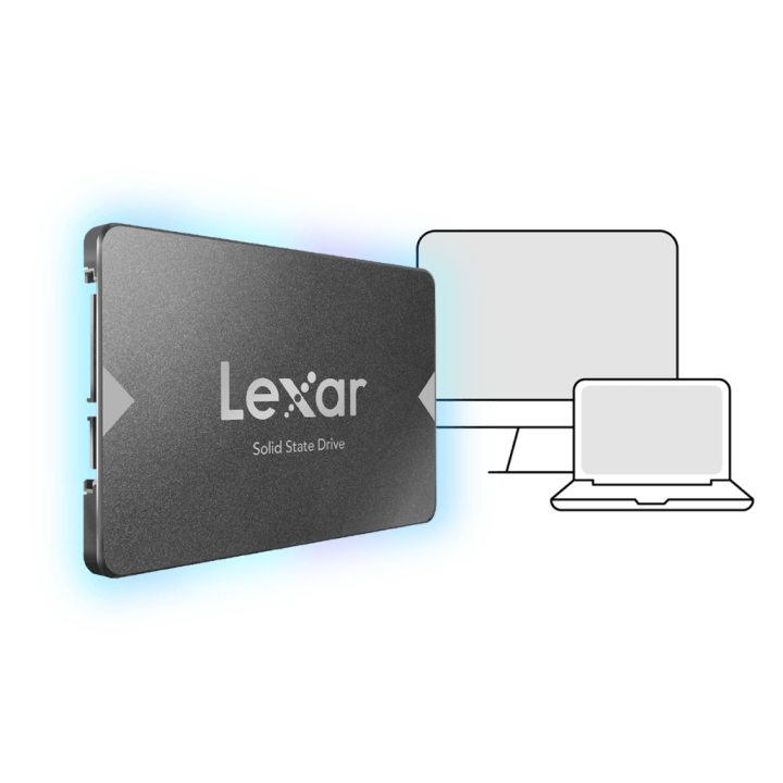 LEXAR NS100 128GB / 256GB / 1TB 2.5" Sata III (6GB/s) Solid State Drive ...