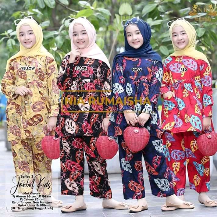 Setelan Anak Janbol // Setcel Anak Janda Bolong // Pakaian Anak ...