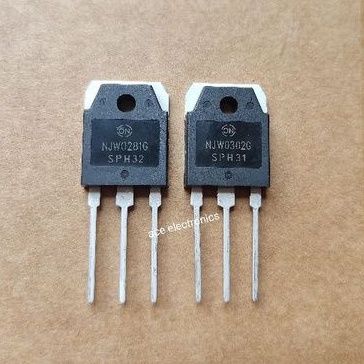 NJW0281 NPN / NJW0302 PNP POWER TRANSISTOR ORIGINAL | Lazada PH