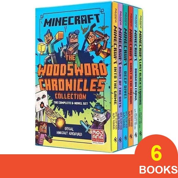 [SG Stock] Minecraft Woodsword Chronicles Boxed Set (6 Books) | Lazada ...
