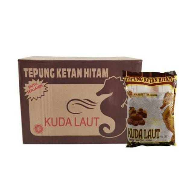 tepung KETAN HITAM cap Kuda laut 250gram | Lazada Indonesia