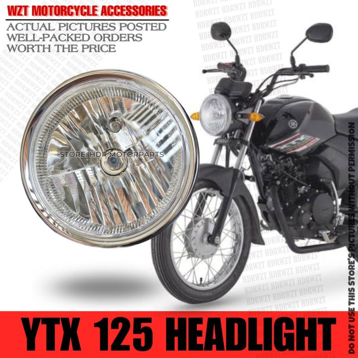 WZT YAMAHA YTX 125 / YTX125 MOTORCYLE HEADLIGHT / HEAD LAMP SET HIGH ...