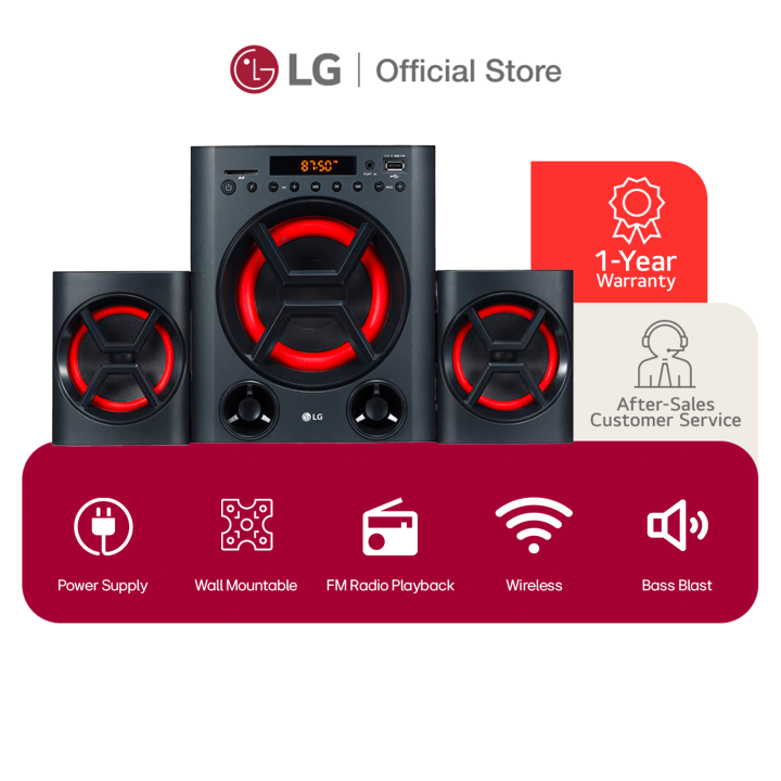 LG Home Theater LK72B 40W, 2.1 Ch, Bass Blast + | Lazada PH