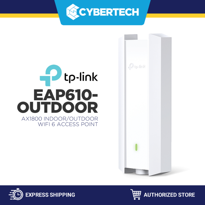 Cybertech TP-Link EAP610-Outdoor AX1800 Indoor/Outdoor WiFi 6 Access Point | Lazada PH