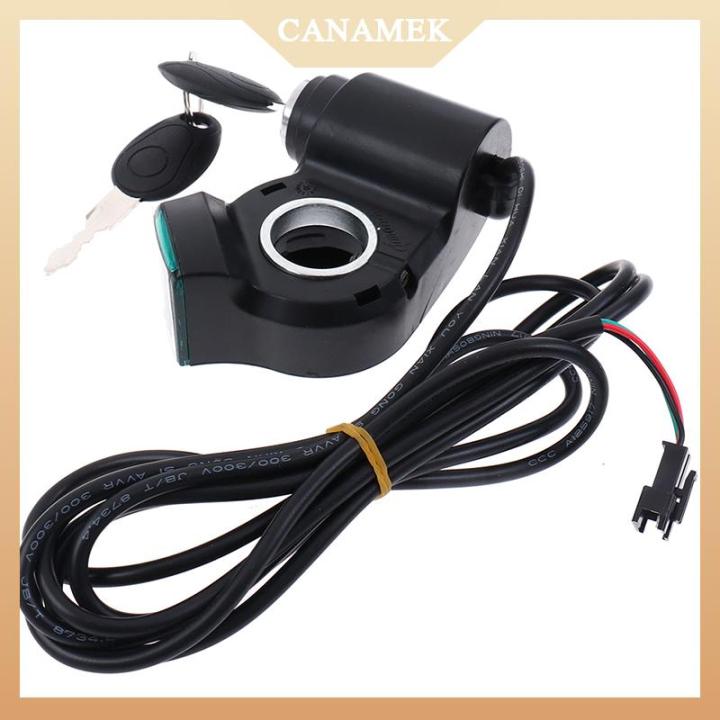 [CANAMEK] Electric Bicycle Thumb Throttle Voltage Display Switch Power ...