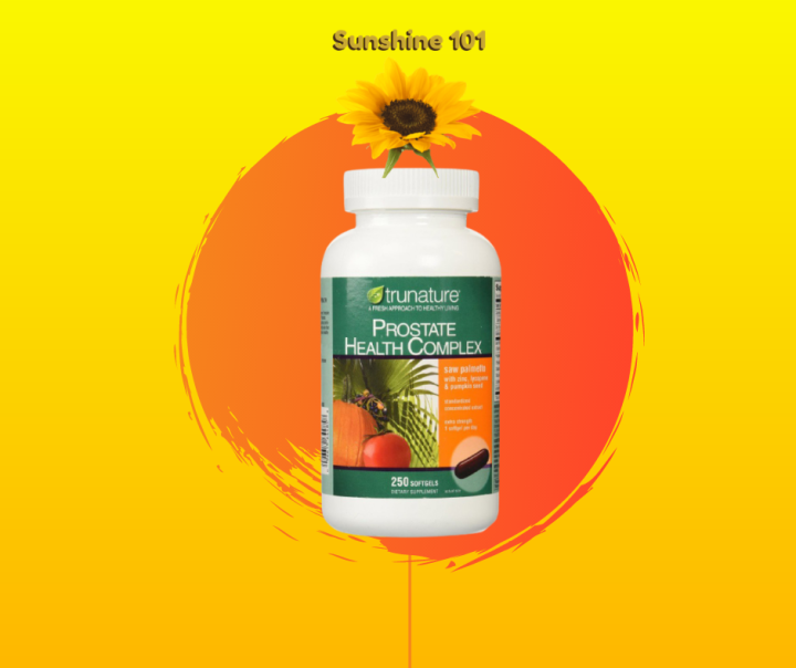 Trunature Prostate Plus Health Complex 250 softgels ( Free 1 sachet Herbal Coffee ) 09/24 exp ...