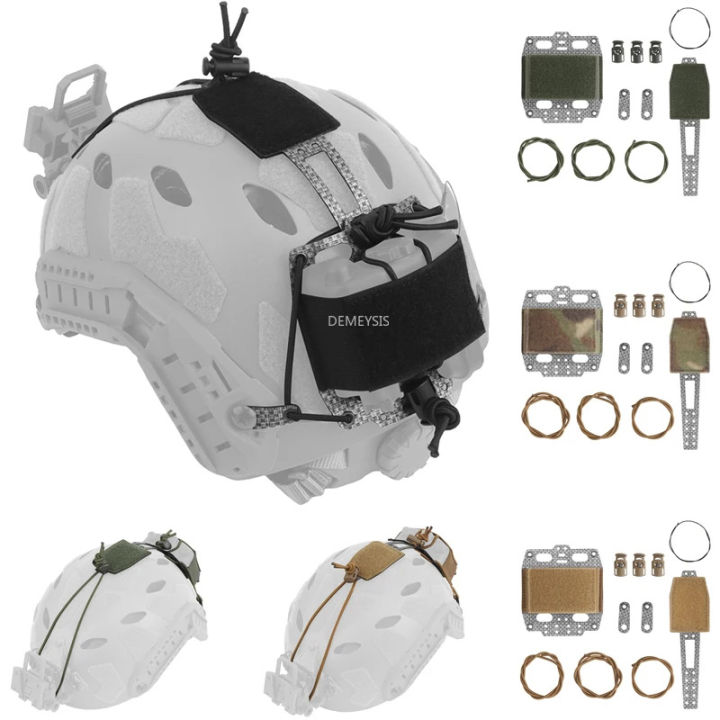 PVS31 NVG Battery Storage Helmet Pouch CS Combat Shooting Helmets ...