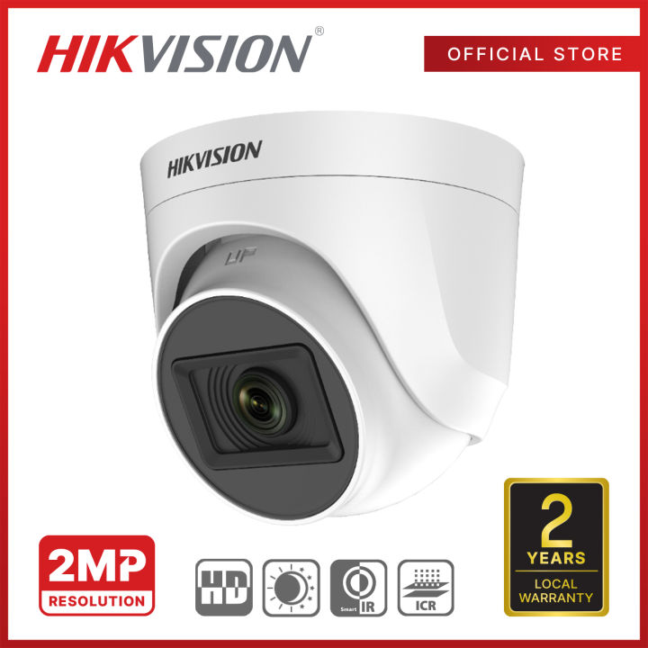 Hikvision DS-2CE76D0T-EXIPF 2MP 1080P 3.6mm Turbo HD 4-in-1 Analog IR ...