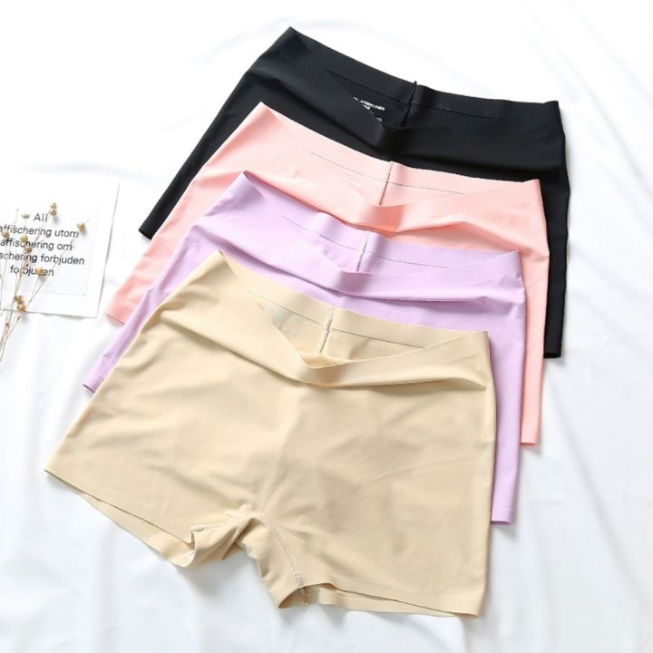 4pcs High Quality Cyclings boyleg Made of Ice Silk Seamless Stretchable ...