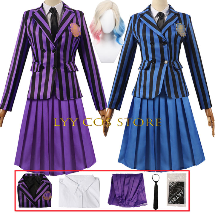 Sinclair Enid Cosplay Anime Costume School Uniform Wednesday Jacket ...