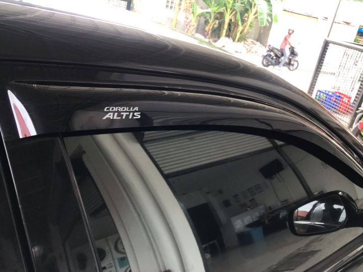 Corolla Altis 2009 2010 2011 2012 2013 Rain Visor Accessories | Lazada PH