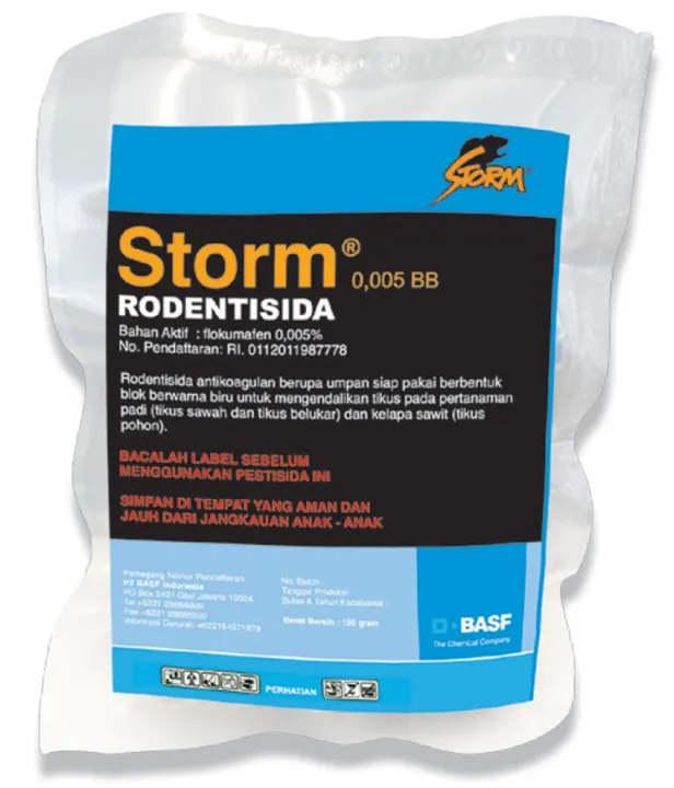 Racun Tikus Rodentisida STORM Isi 100gr | Lazada Indonesia