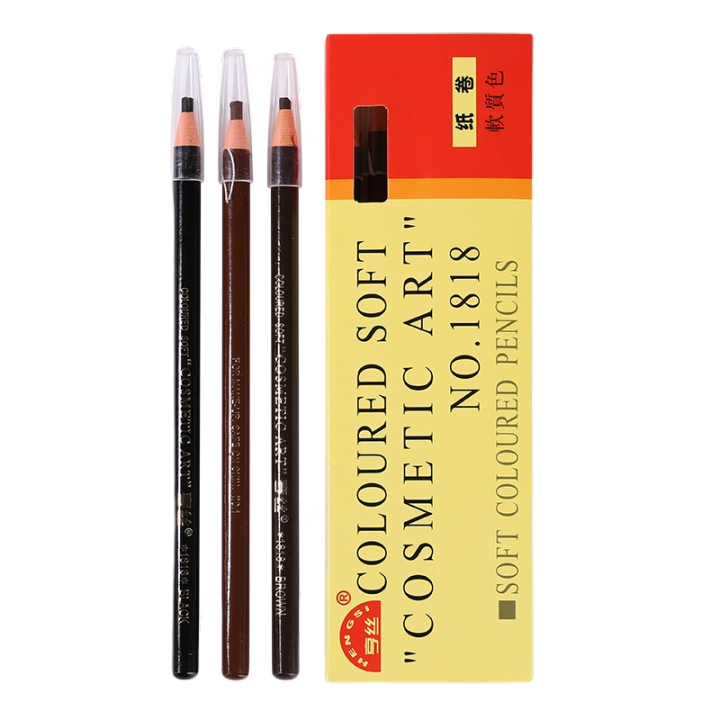 Coloured Soft Cosmetic Art (แบ่งขาย1แท่ง) ดินสอเขียนคิ้ว กันน้ำ ติดทน ...