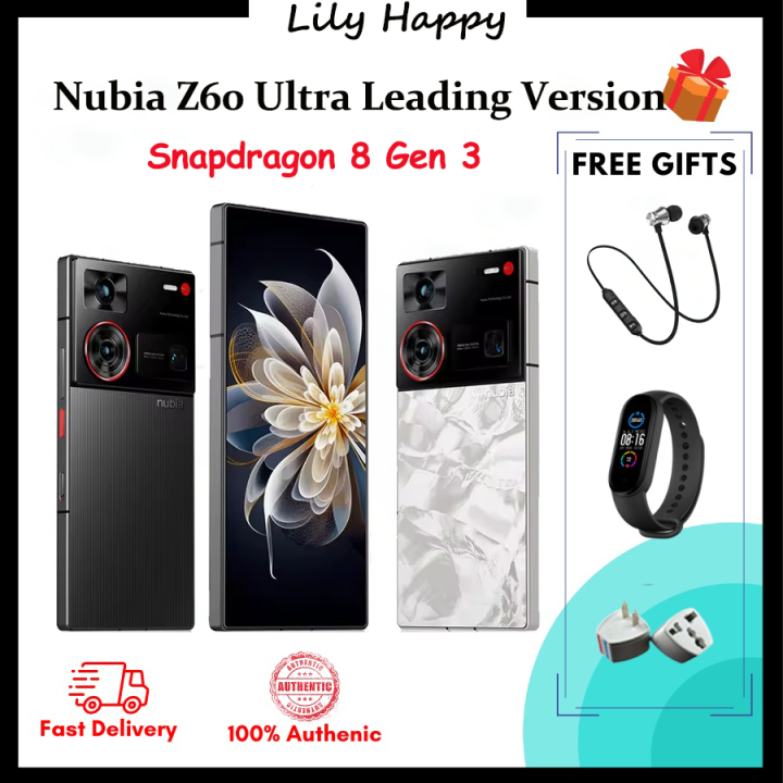 Nubia Z60 Ultra Leading Version/Nubia Z60 Ultra Gaming Phone/Nubia Q9+ Full Screen Snapdragon ...