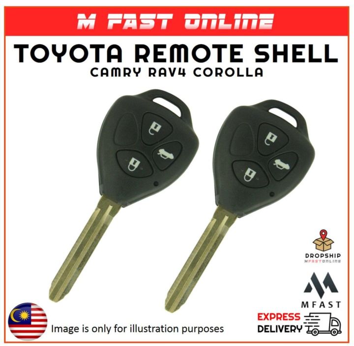TOYOTA REMOTE KEY CASE (3 BUTTON) *1 PIECE | Lazada