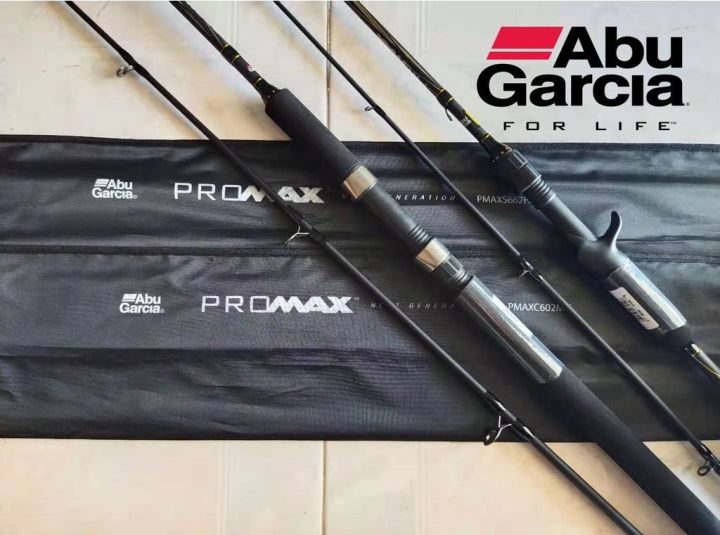 ABU GARCIA PRO MAX NEXT GENERATION FISHING ROD (SPINNING / BAITCASTING ...