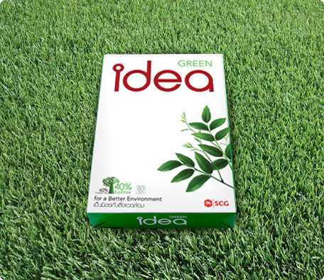 กระดาษถ่ายเอกสาร Idea Green A4 80แกรม ไอเดีย กรีน*มีแบบ1รีมและแบบกล่อง ...