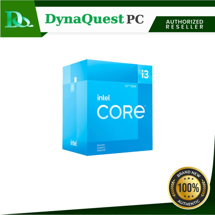 Intel Core i3-12100F 3.3GHz 4 Cores 8 Threads 12Mb Cache up Processor ...