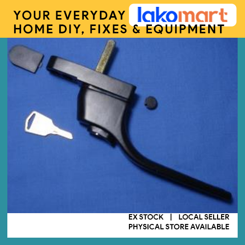 Bidirectional Control Bar Window Lever Handle Push Button with Key ...