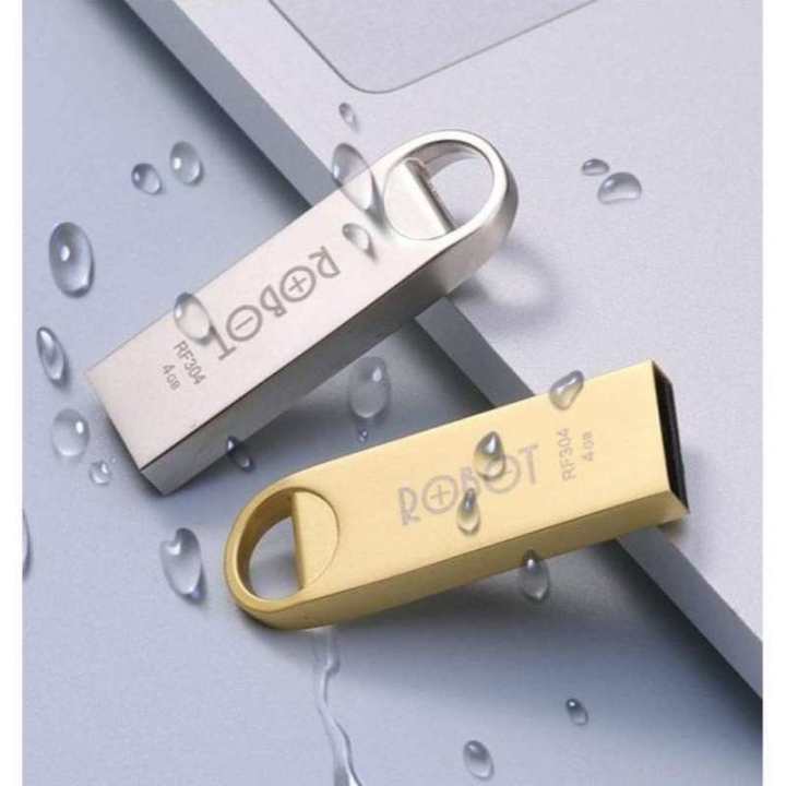 Flashdisk 8GB METAL FlashDrive USB Drive Original ROBOT - Garansi Resmi ...