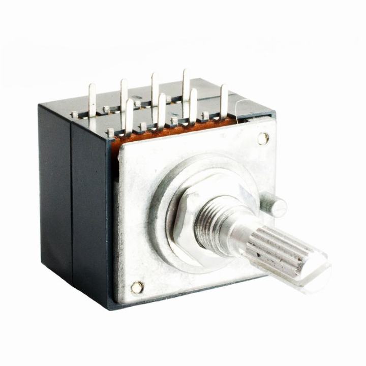 ALPS 50K 100K 250K 500K Stereo Dual volume Stepping Potentiometer ...