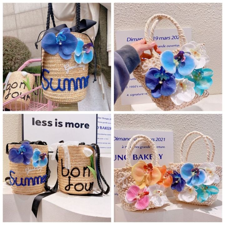 VBBN Butterfly Orchid Flower Beach Shoulder Bag Crossbody Bag Tulip ...