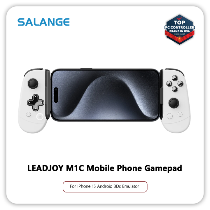 Salange LEADJOY M1C Mobile Phone Gamepad Gaming Controller for iPhone ...