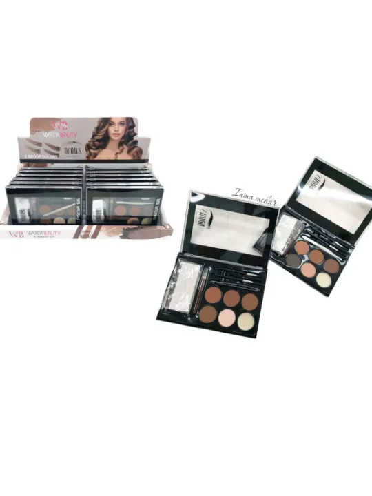 Warda Beauty Eyebrow Kit - Perfectly Defined Brows in One Palette! 1 ...